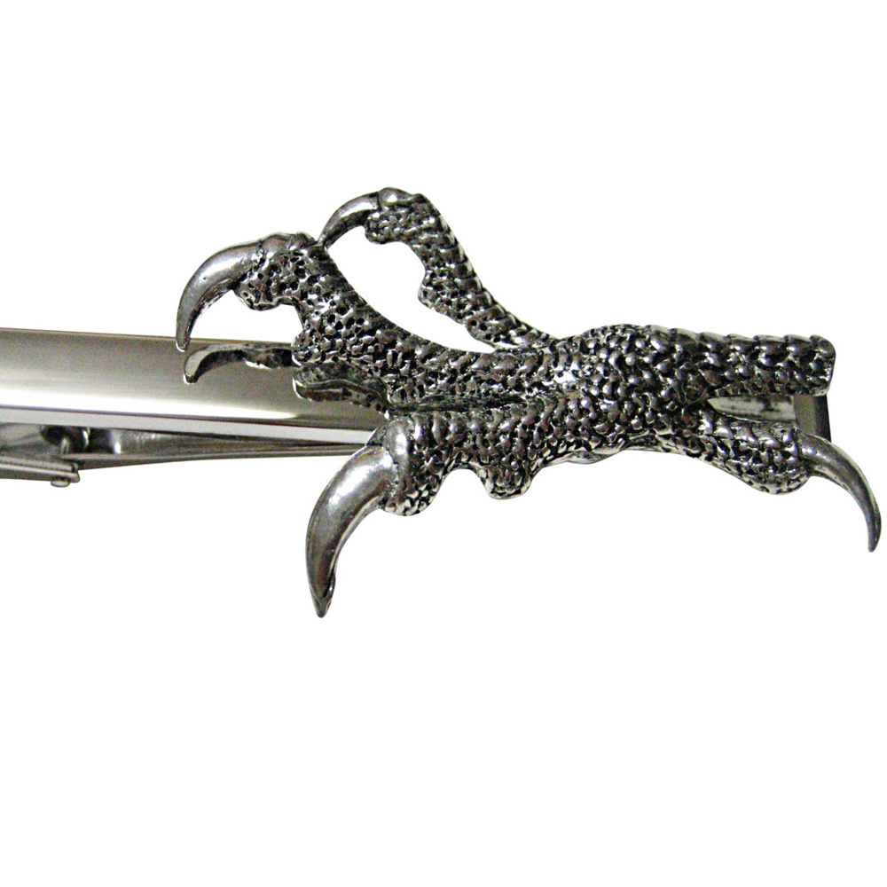 Bird Claw Talon Square Tie Clip - Gem